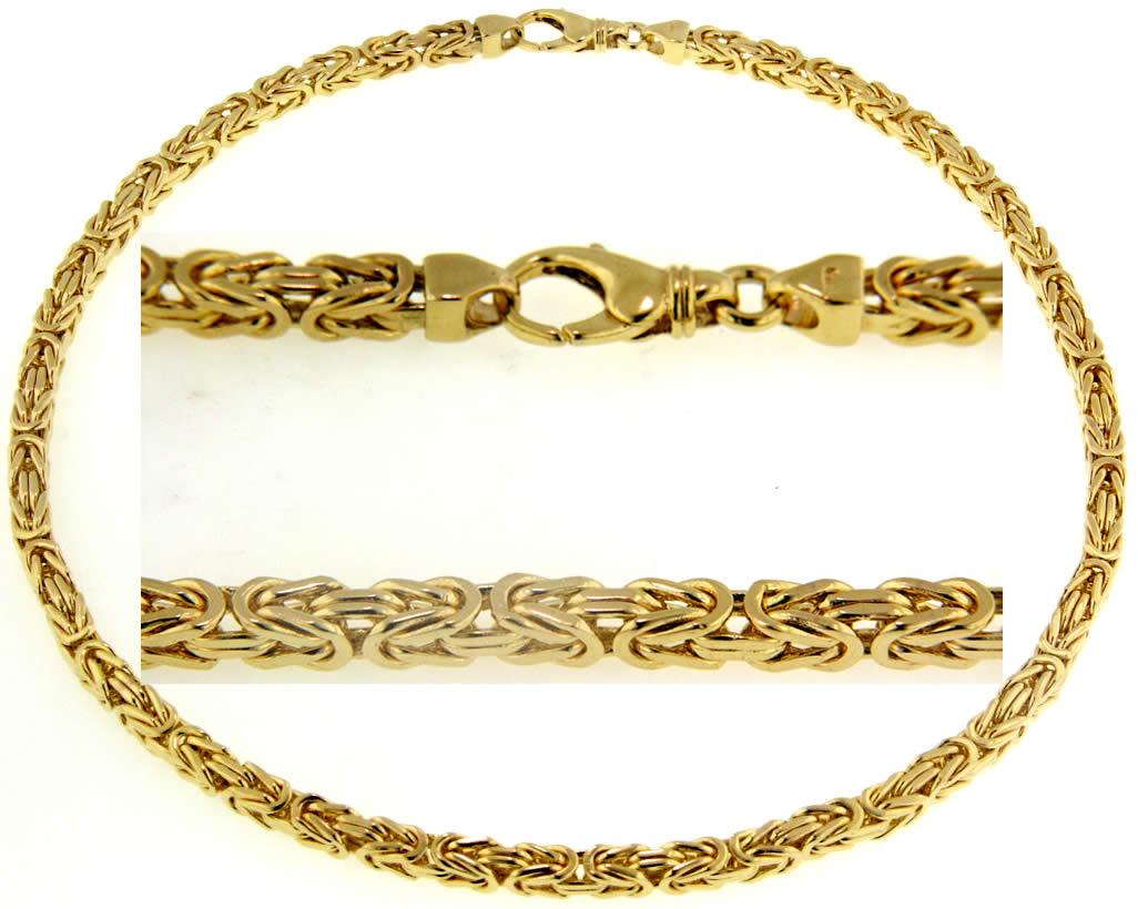 Bizantina (Byzantine) Chain – 5mm – JewelryCircle.com